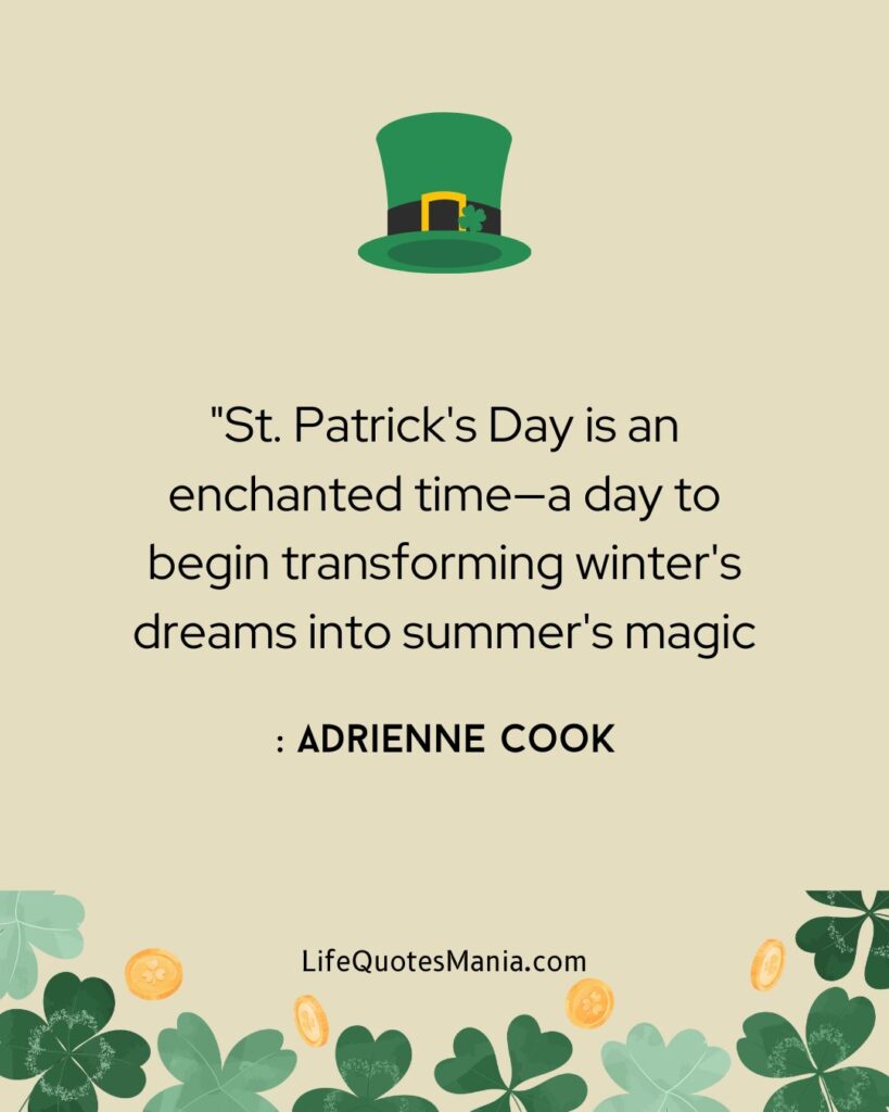 35 Famous St. Patrick's Day Quotes and Sayings - Life Quotes Mania